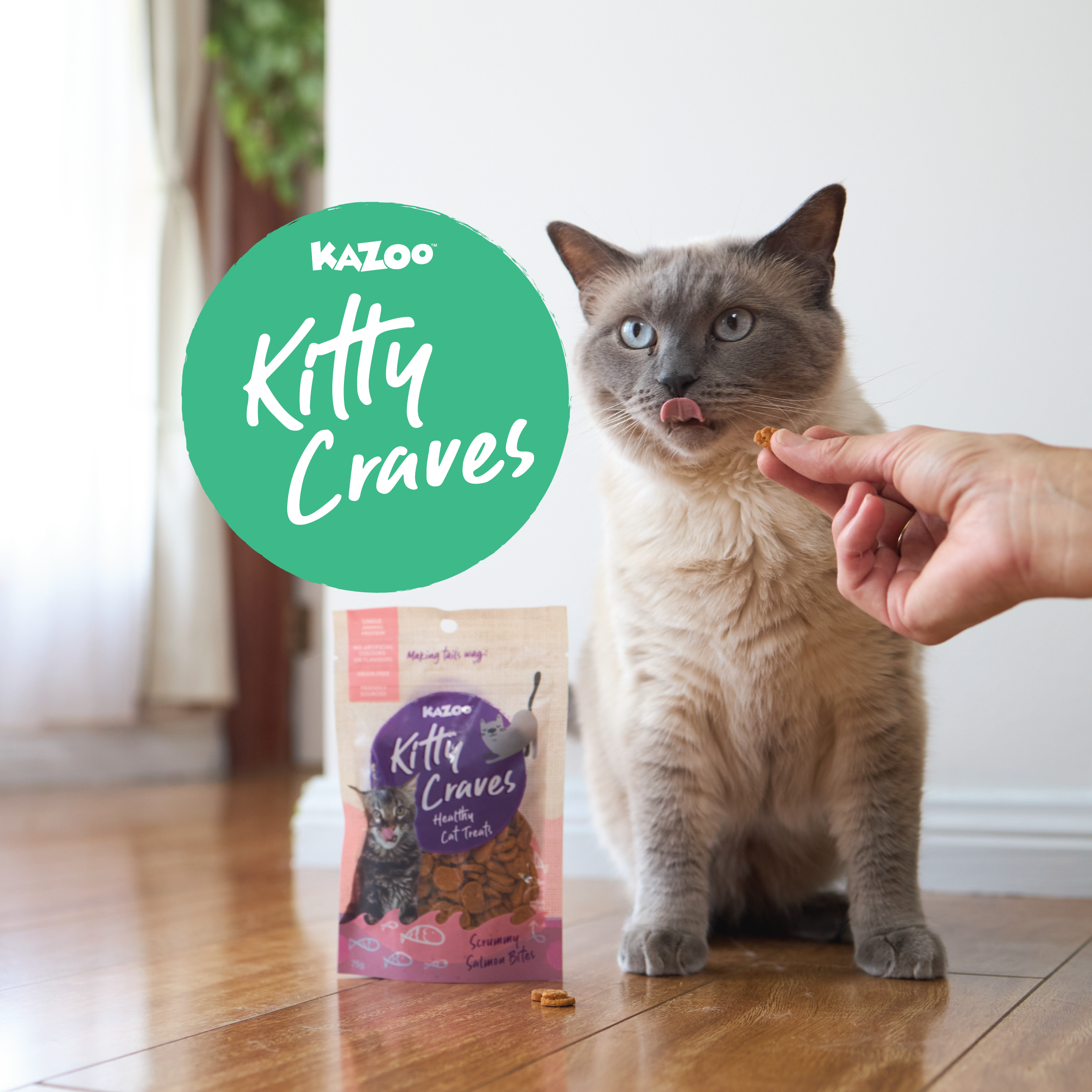 Kitty Craves - Cat Biscuit Treats – Kazoo Pet Co
