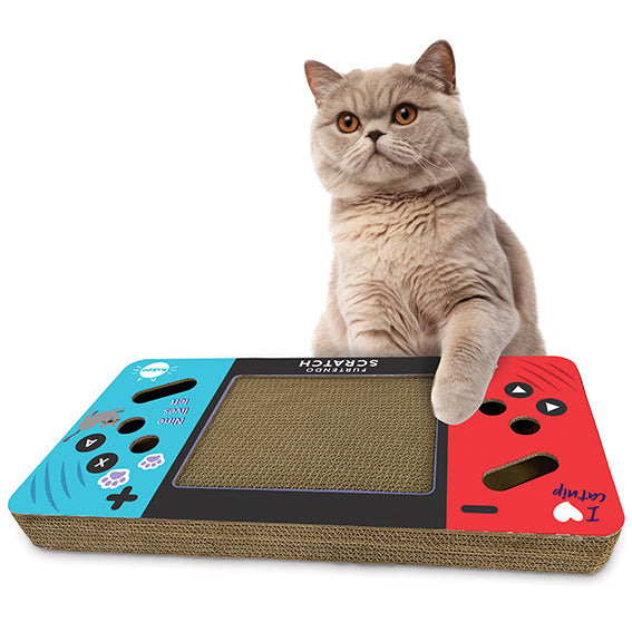 Furtendo Switch - Cardboard Cat Scratcher | Kazoo Pet Co