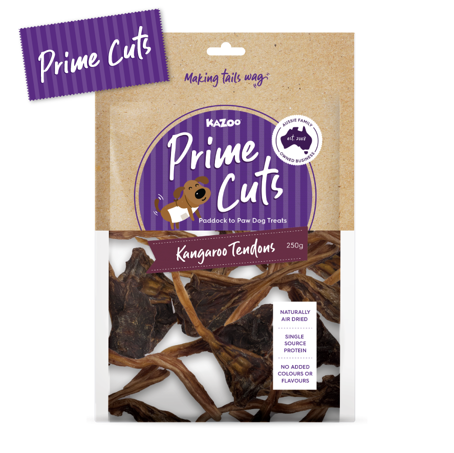 Aussie Kangaroo Tendons – Kazoo Pet Co