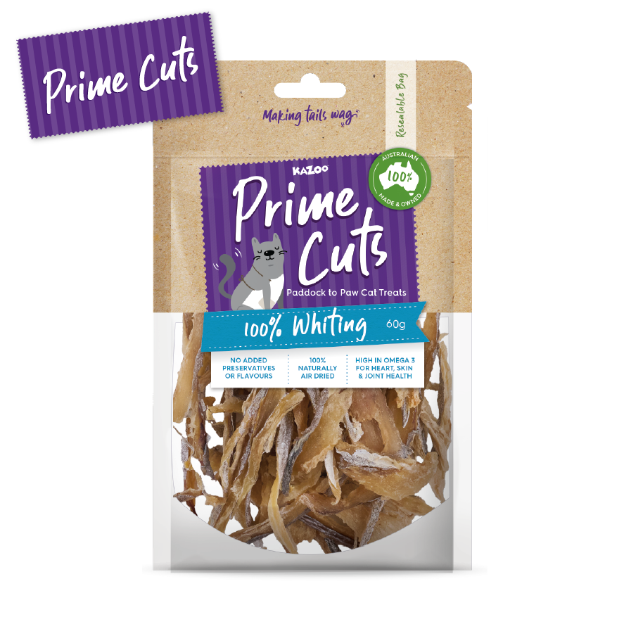 Aussie Whiting Cat Treats – Kazoo Pet Co