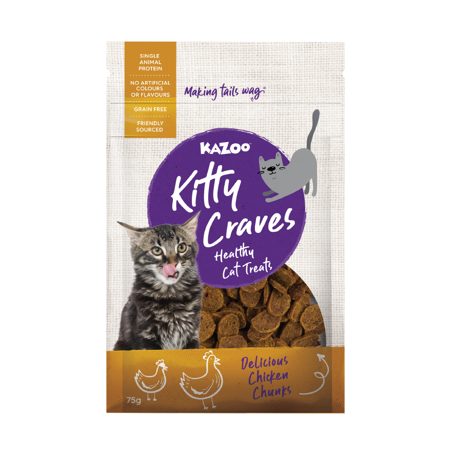 Kitty Craves Biscuits - Chicken Chunks – Kazoo Pet Co