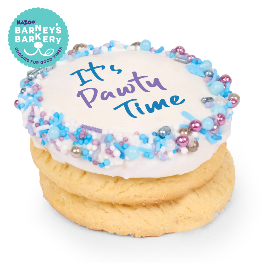 Dog Birthday Cake - Blue – Kazoo Pet Co