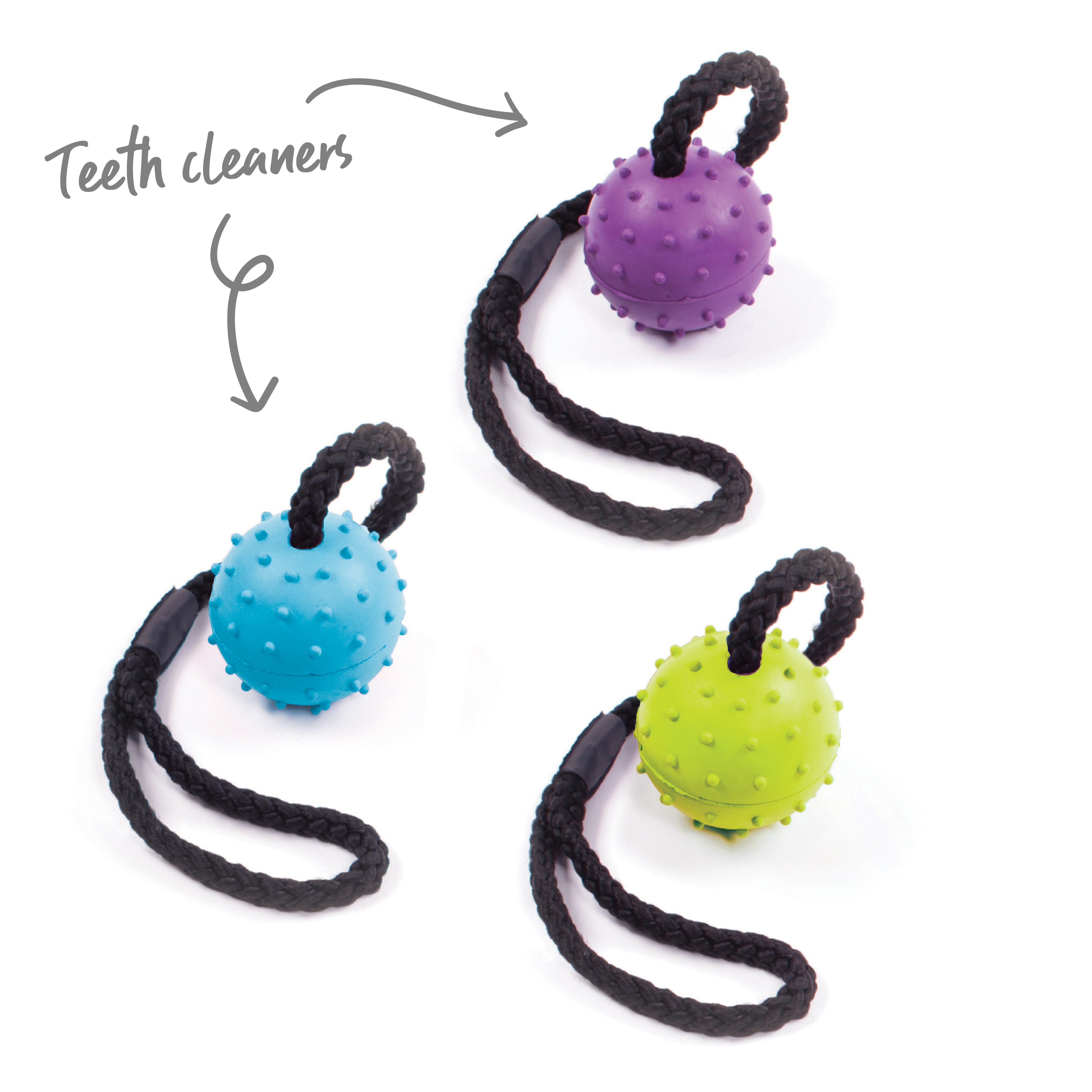 Healthy Gums Sling Ball Dog Toy – Kazoo Pet Co