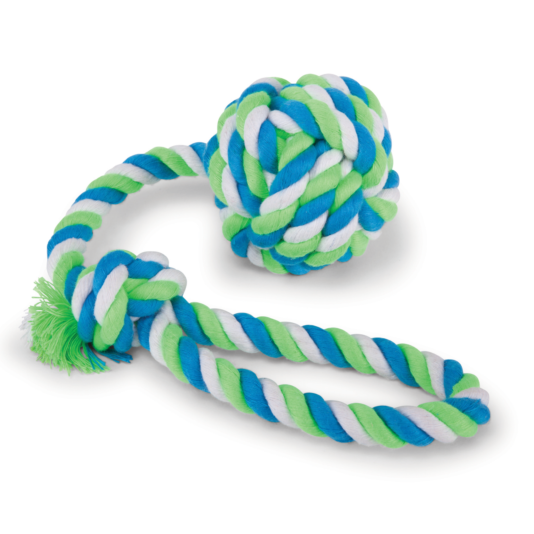 Twisted Rope Sling Knot Ball Dog Toy – Kazoo Pet Co