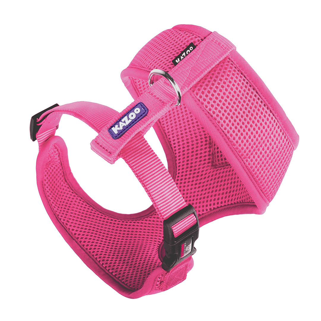 Classic Soft Walking Dog Harness - Pink – Kazoo Pet Co