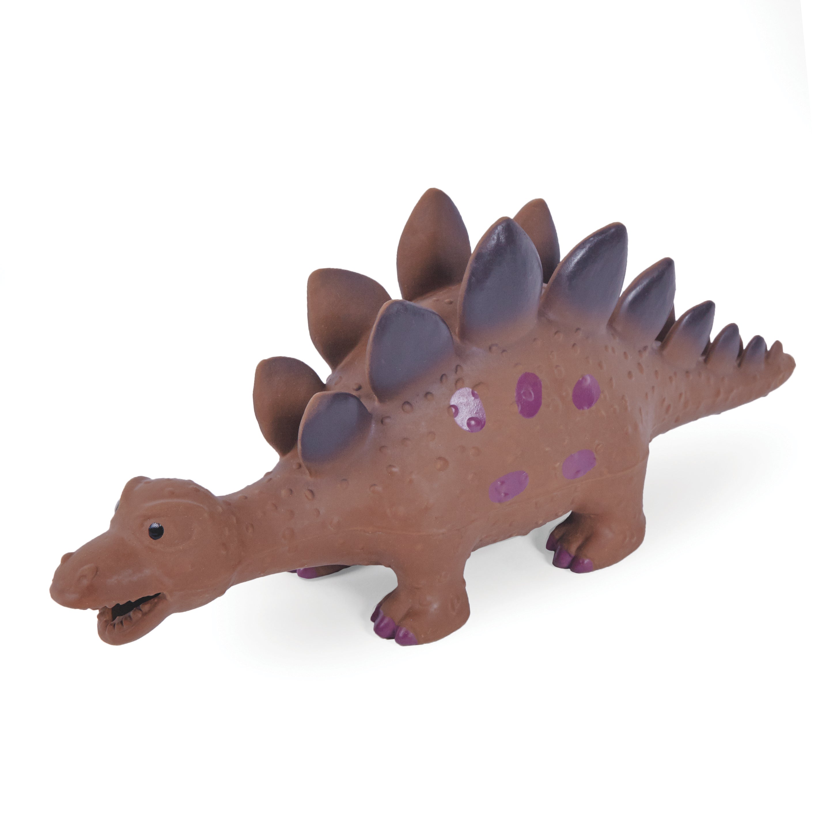 Squeaky Stegosaurus Dinosaur Dog Toy | Kazoo Pet Co