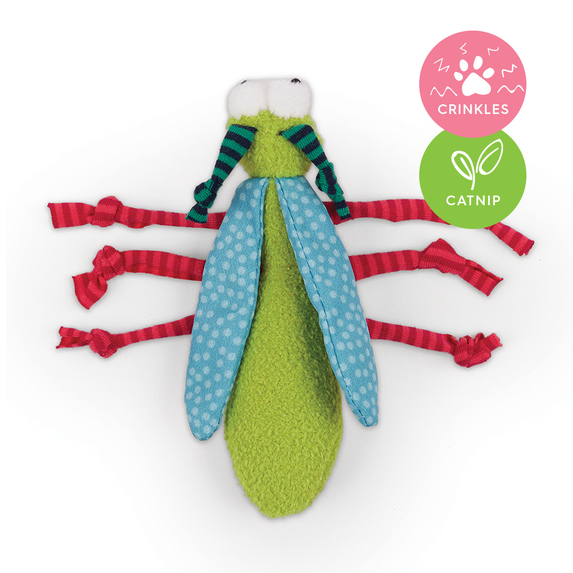 Crinkle Bug with catnip – Kazoo Pet Co