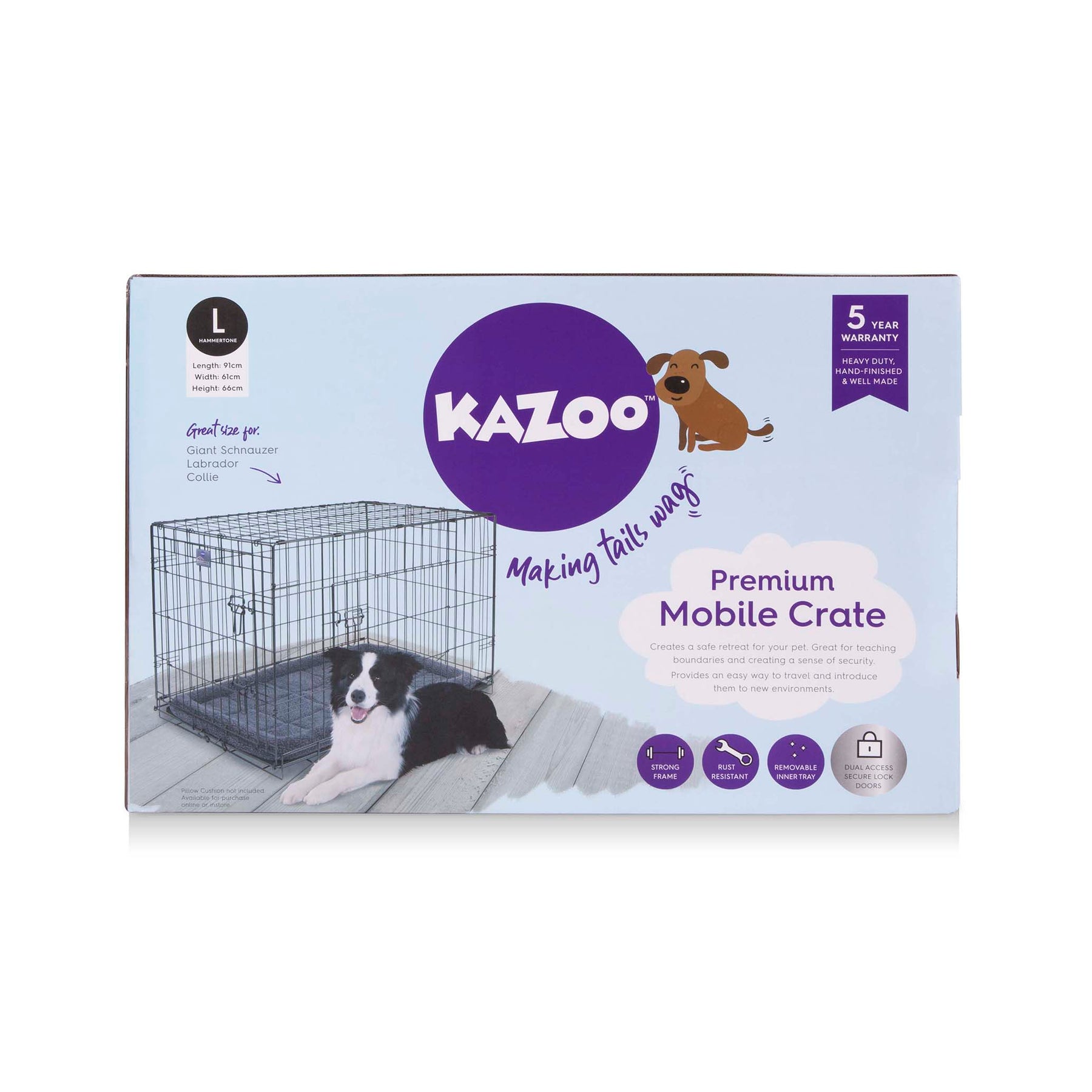 Premium Pet Crate – Kazoo Pet Co
